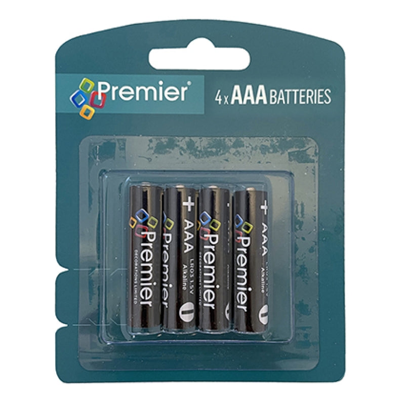 Premier AAA Alkaline Batteries - 4Pk – Premier Camping