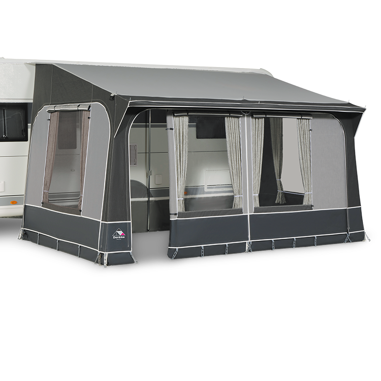 Dorema Quartz 400 Deluxe Caravan Porch Awning - Towsure – Premier Camping