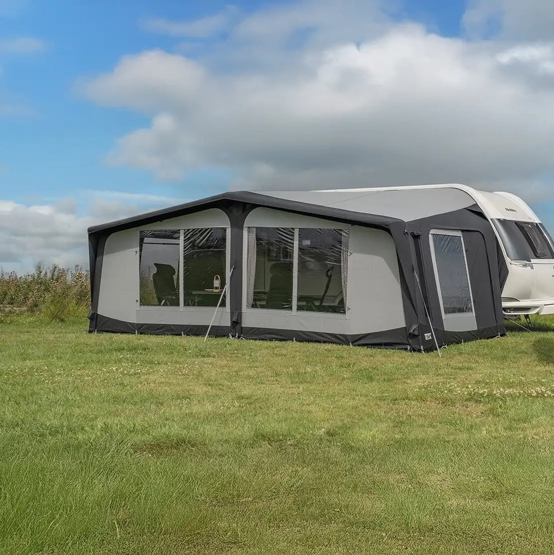 Telta Apex Air Residential Full Caravan Awning | Towsure – Premier Camping